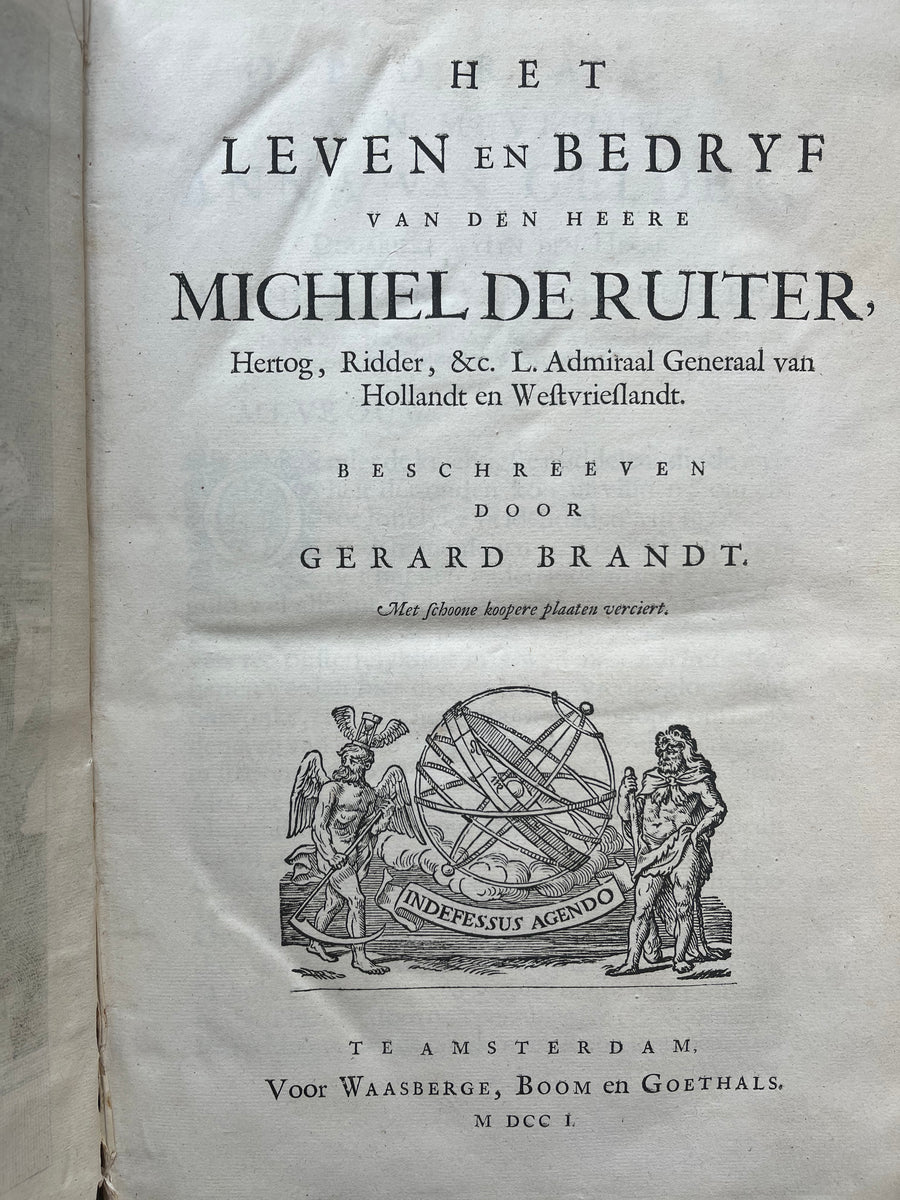 Maritieme geschiedenis - Het Leven en Bedryf van den Heere Michiel de ...