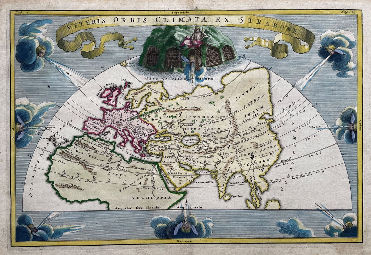 Wereld Ancient World - Christoph Cellarius - 1701 – Dat Narrenschip