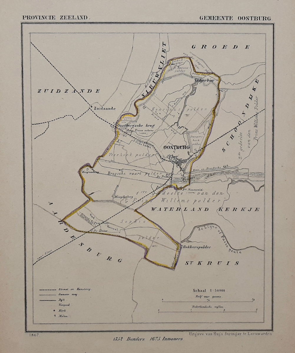 OOSTBURG - Kuijper/Suringar - 1867 – Dat Narrenschip