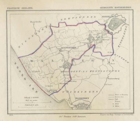 KOUDEKERKE - Kuijper / Suringar - 1866 – Dat Narrenschip